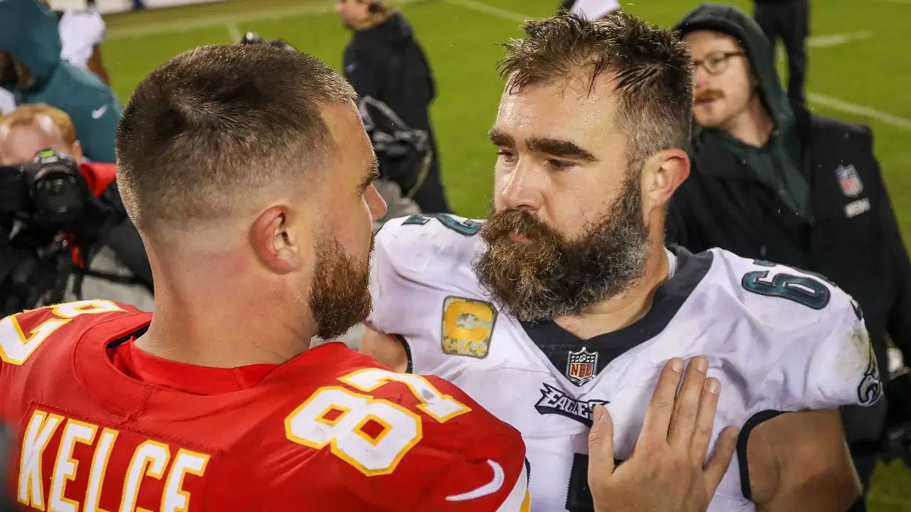 Jason Kelce Puts Travis Kelce on Blast Over Heated Super Bowl Moment With Andy Reid - TMSPN