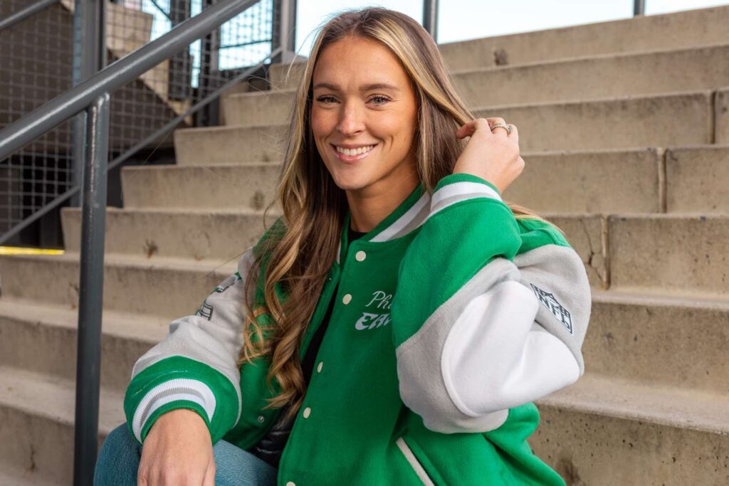 Kylie Kelce Mocks Joe Rogan Listeners While Celebrating Podcast Success ...