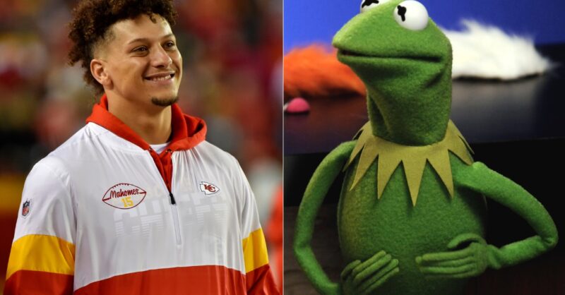 Patrick Mahomes Admits He Sounds Exactly Like 'Kermit The Frog' at ...