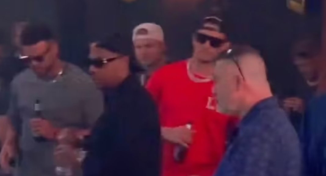 Patrick Mahomes Parties in Las Vegas Celebrating Friend's Bachelor ...