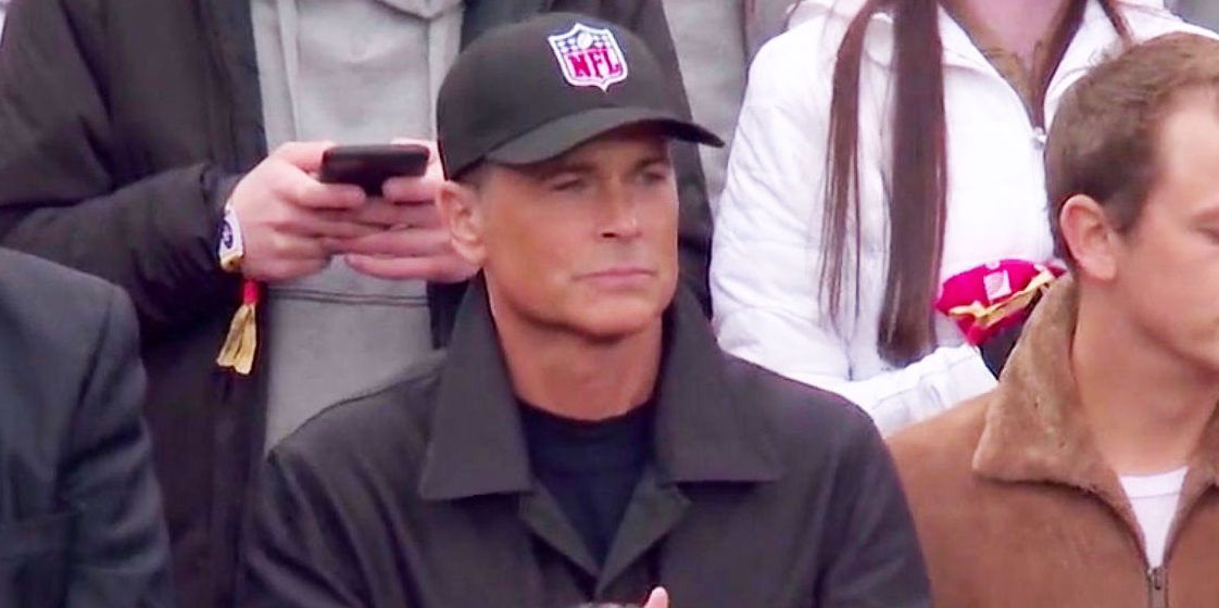 Actor Rob Lowe Finally Reveals The Story Behind His Infamous ‘NFL’ Hat ...