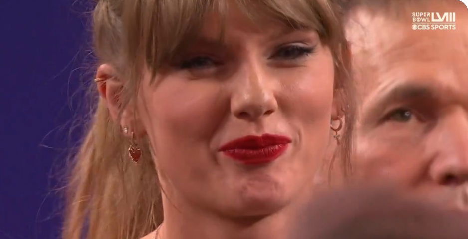 Travis Kelce Seemingly Embarrassed Taylor Swift By Singing ‘Viva Las ...