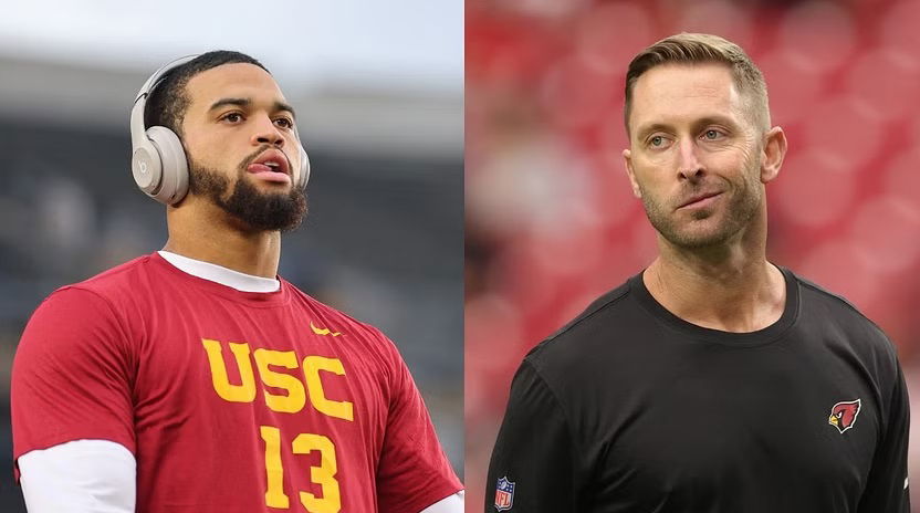 Caleb Williams Reacts To Washington Commanders Hiring Kliff Kingsbury ...