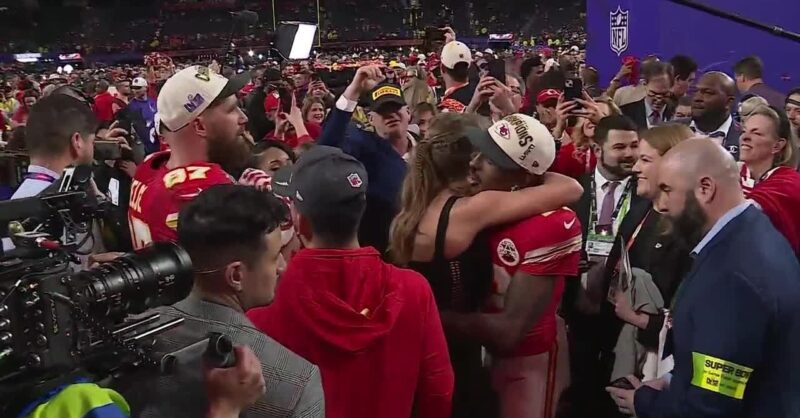 Taylor Swift’s Message to Mecole Hardman After Super Bowl-Winning TD ...