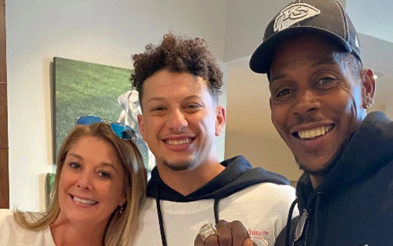 Patrick Mahomes' Mother Shares Heartfelt Photo Watching Chiefs Win from ...