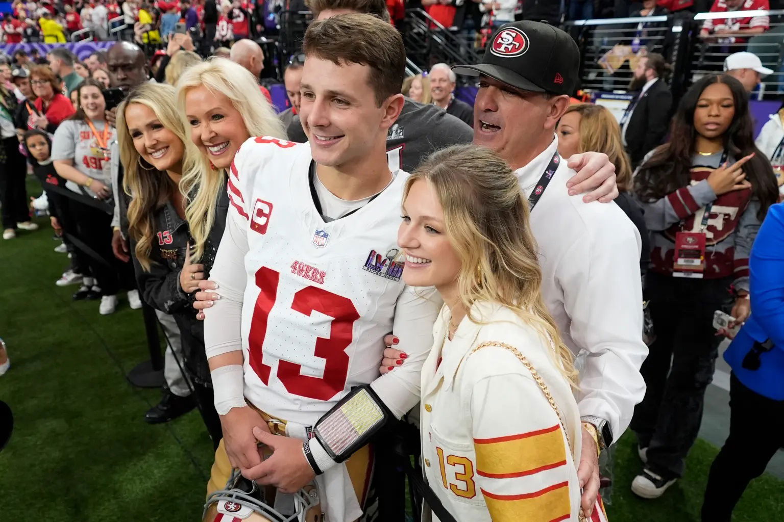 49ers QB Brock Purdy and Wife Jenna Welcome Their First Child - TMSPN