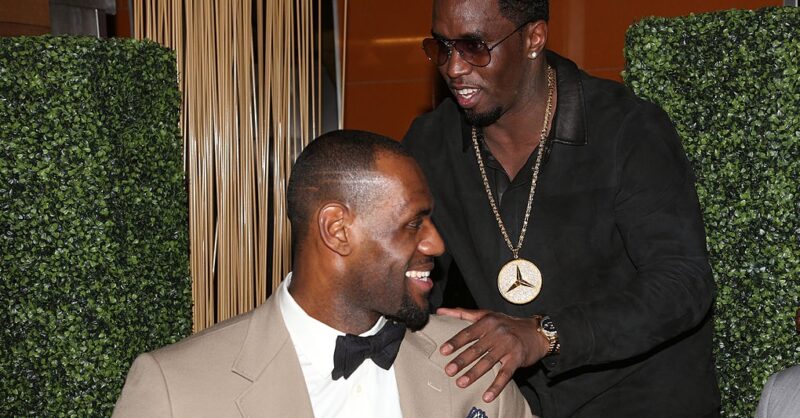 Old Video Surfaces of LeBron Talking To Diddy About his Notorious ...