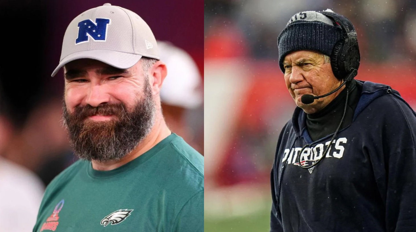 Reason Why TV Networks Will Target Jason Kelce Over Bill Belichick ...
