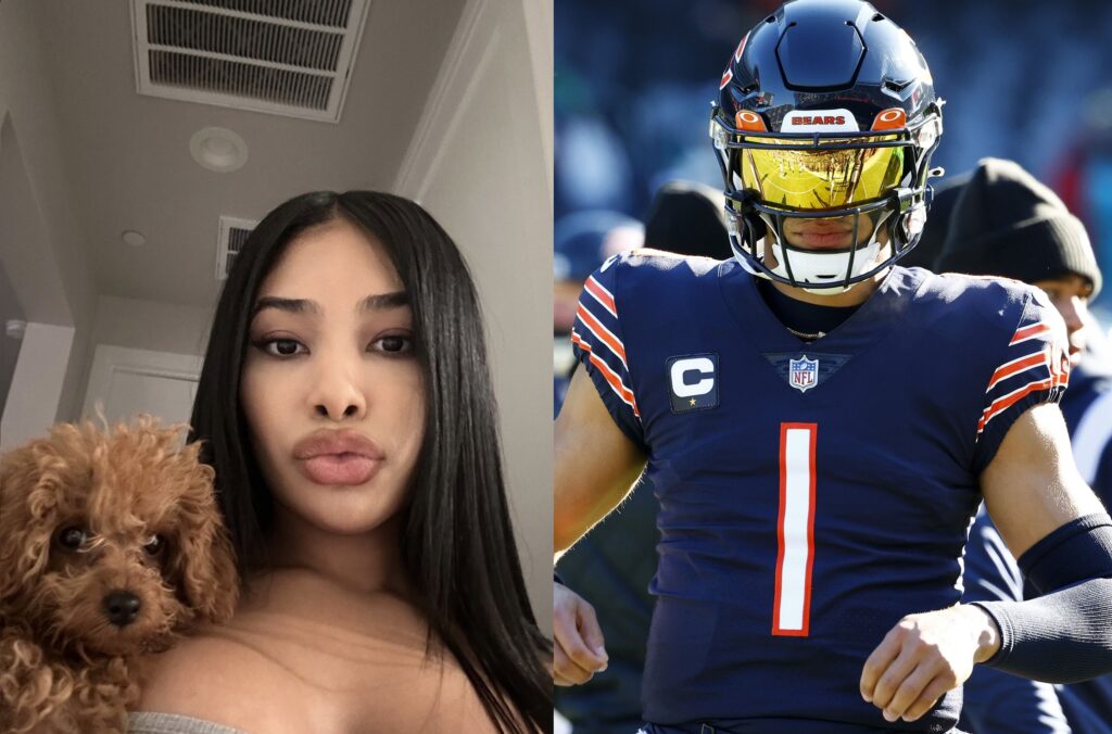 Justin Fields Allegedly Gifts Girlfriend a Dog Amid Uncertain NFL ...