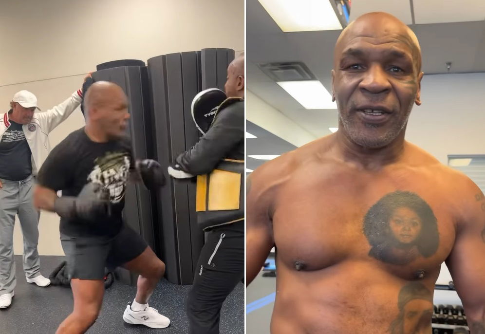 Mike Tyson Shares 'Day One' Update Training for Jake Paul Netflix Fight - TMSPN
