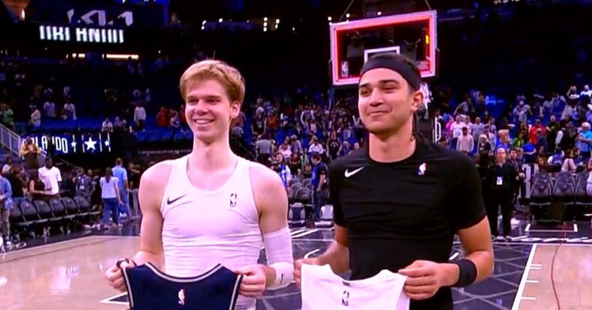 NBA Jersey Swap Between Two Rookies Goes Viral - TMSPN