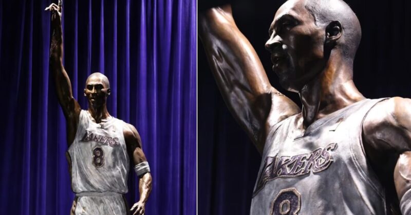 Kobe Bryant's Statue Reportedly Has Multiple Spelling Errors - TMSPN