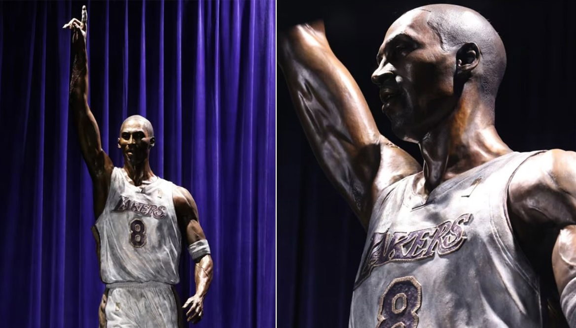 Kobe Bryant's Statue Reportedly Has Multiple Spelling Errors - TMSPN