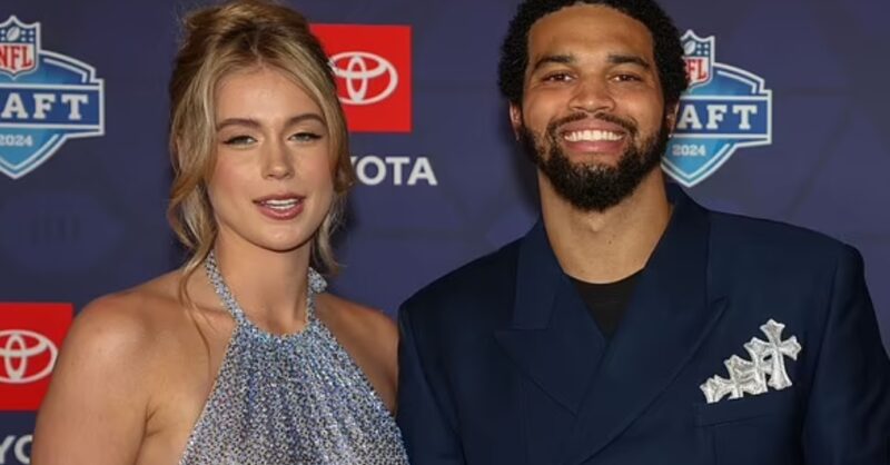 Caleb Williams' Stunning New Girlfriend Alina Thyregod Reacts to Bears ...