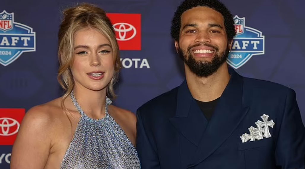 Caleb Williams' Stunning New Girlfriend Alina Thyregod Reacts to Bears ...