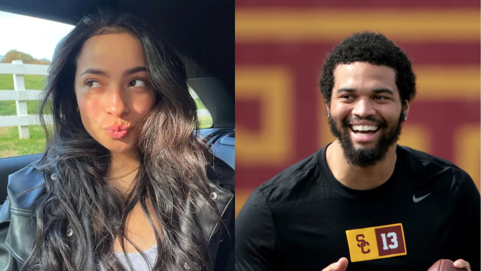 Caleb Williams Teases NFL Draft Night Fit For Him and His Girlfriend ...