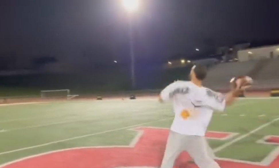 Caleb Williams Video Goes Viral Ahead of NFL Draft - TMSPN