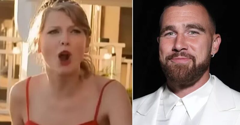 Travis Kelce Goes Viral For His 'Hover Hands' When Taking Pictures With Women - TMSPN