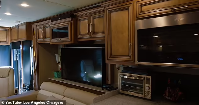 Photos Surface Of The RV That Jim Harbaugh Has Been Living In For The ...