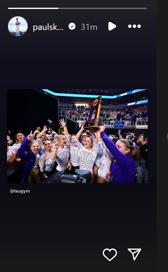 Paige Spiranac Reacts To Close Friend Olivia Dunne, LSU Tigers Winning ...