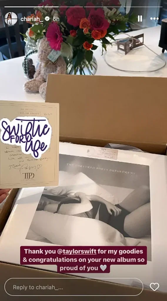 Taylor Swift Sends The Tortured Poets Department Swag to Her Fellow NFL ...