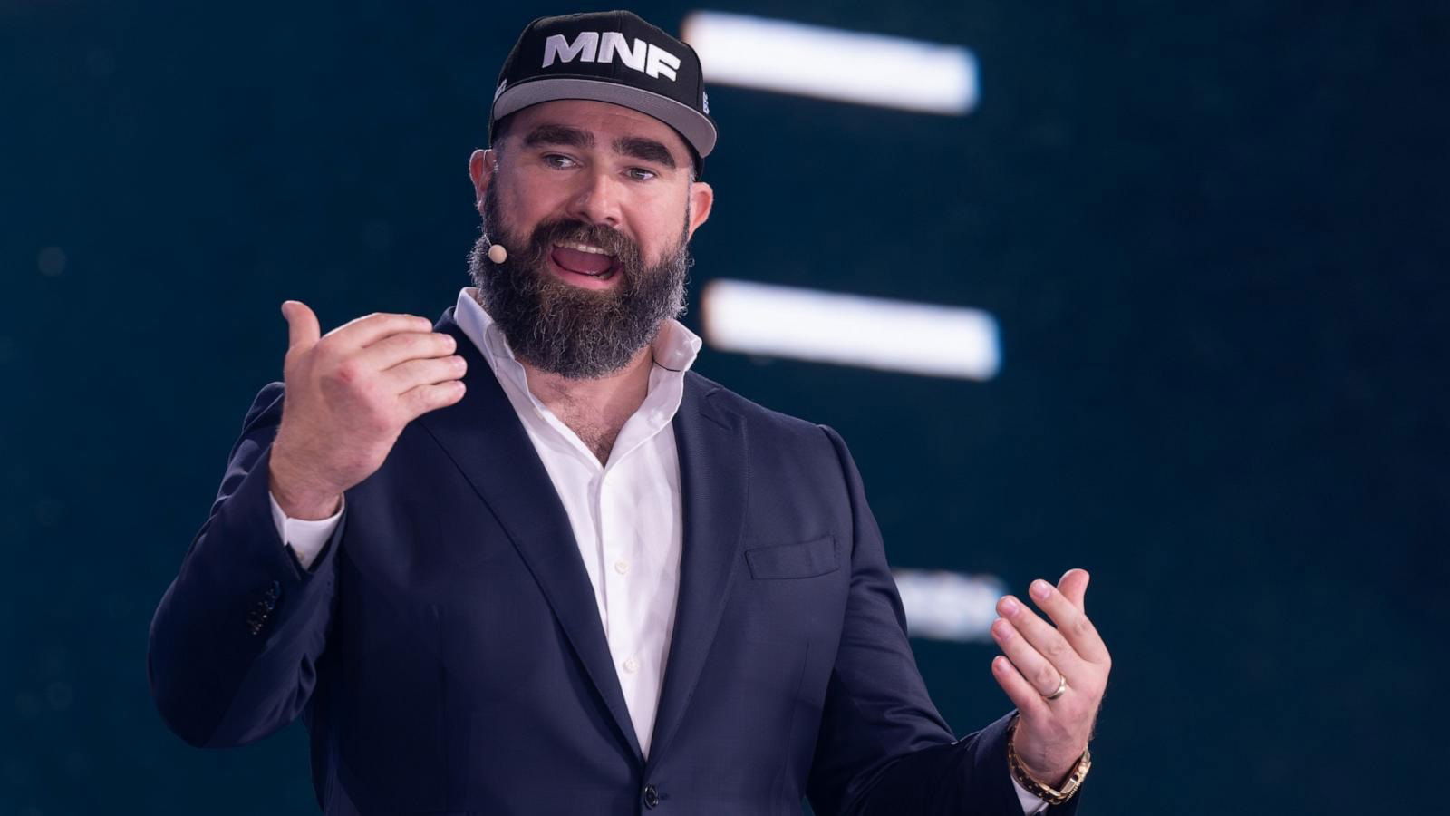 Jason Kelce Apologizes After Controversial 'Monday Night Football ...