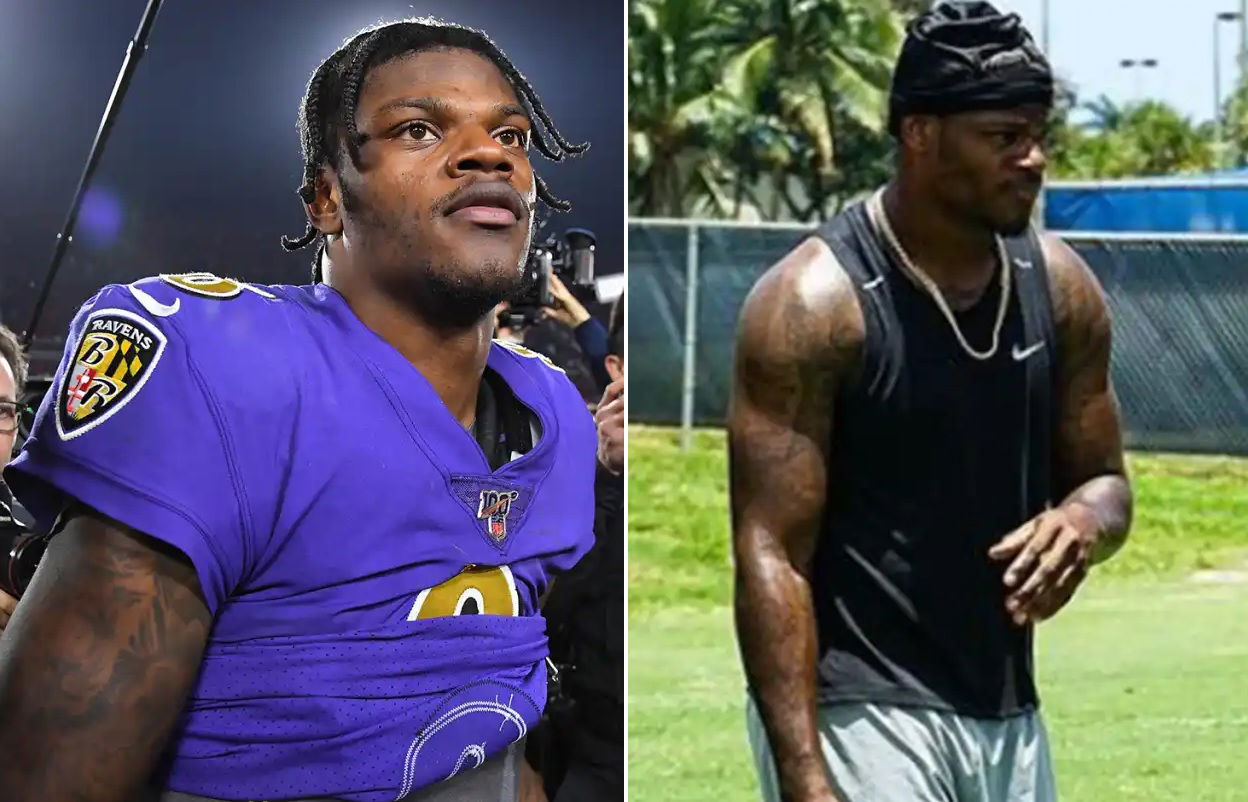 Baltimore Ravens Star Quarterback Reveals Reason Behind Shocking Weight ...