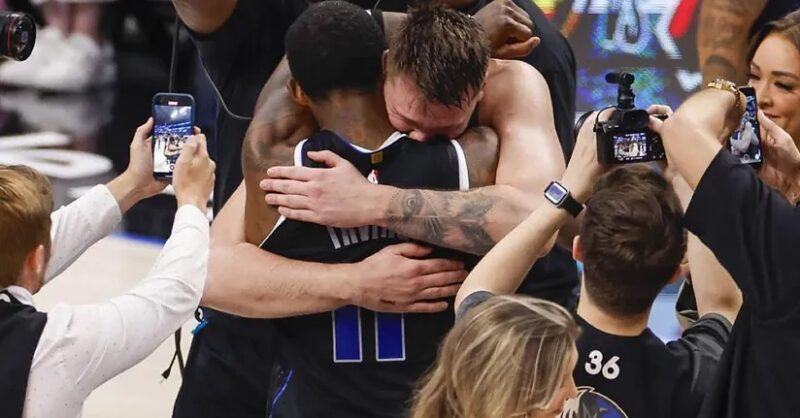 Kyrie Irving's Bizarre Statement About Luka Doncic Goes Viral After Mavericks Advance to Western ...