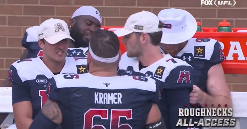 Houston Roughnecks Quarterback Got Caught on Hot Mic With Vulgar ...