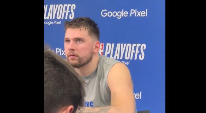 Luka Doncic’s Postgame Press Conference Was Interrupted By a Savage ...