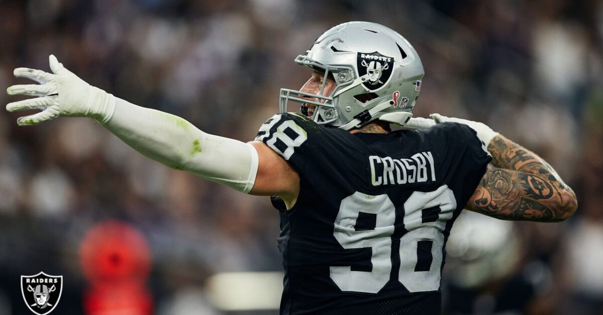 Las Vegas Raiders Star Honors Legendary Pro Football Hall Of Famer Who ...