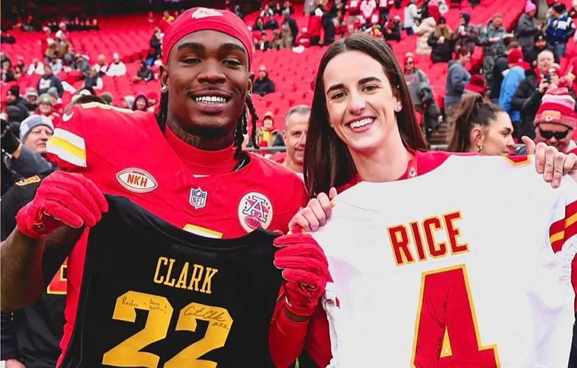 Chiefs Wide Receiver Rashee Rice Comment on Caitlin Clark’s Photo Goes ...