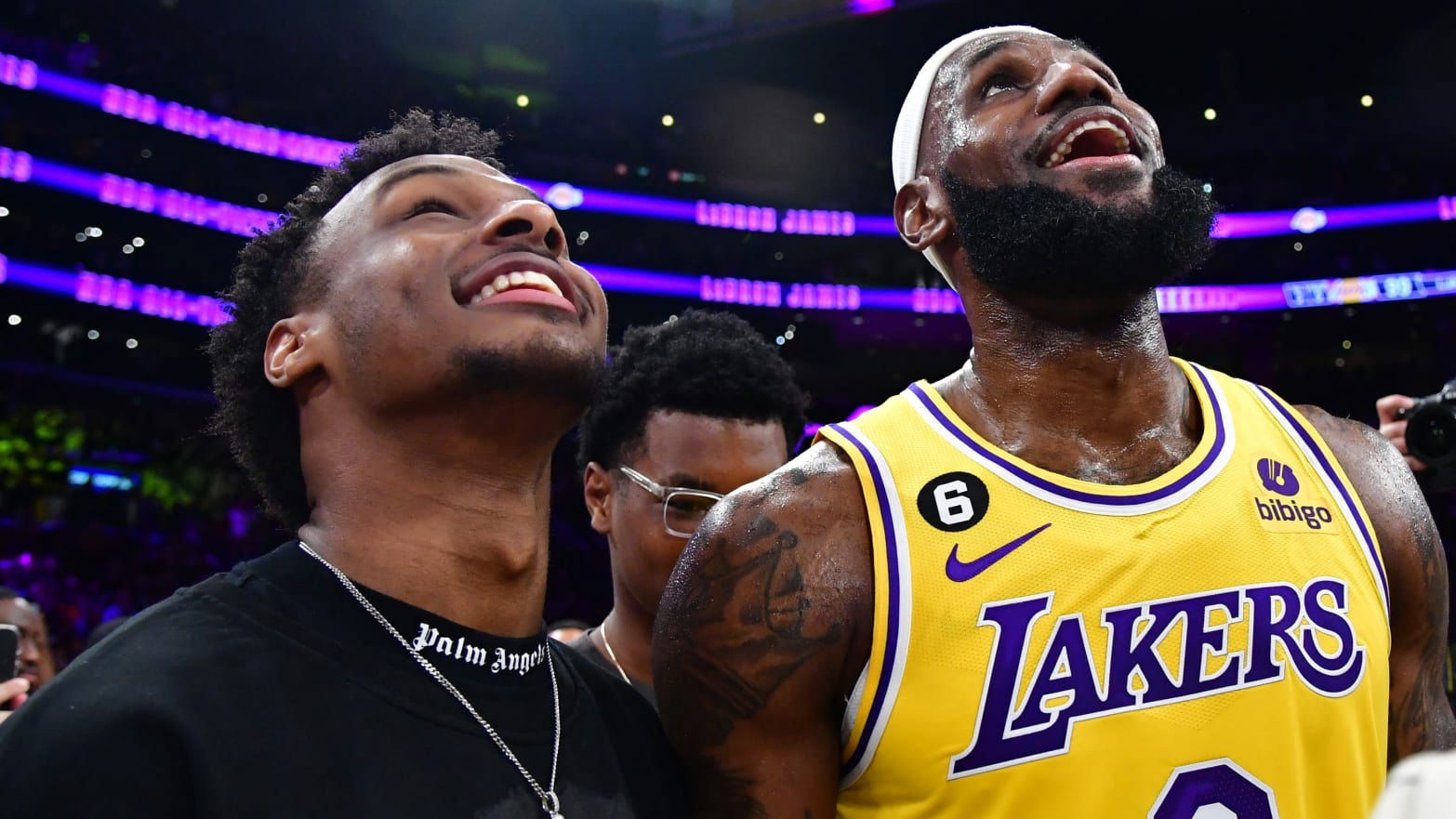 Lebron Reveals Reason Behind Bronny James Wearing Number '9' For Lakers - TMSPN