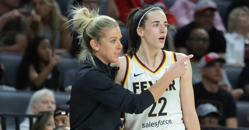 Caitlin Clark Shushing Indiana Fever Coach Christie Sides Becomes an ...