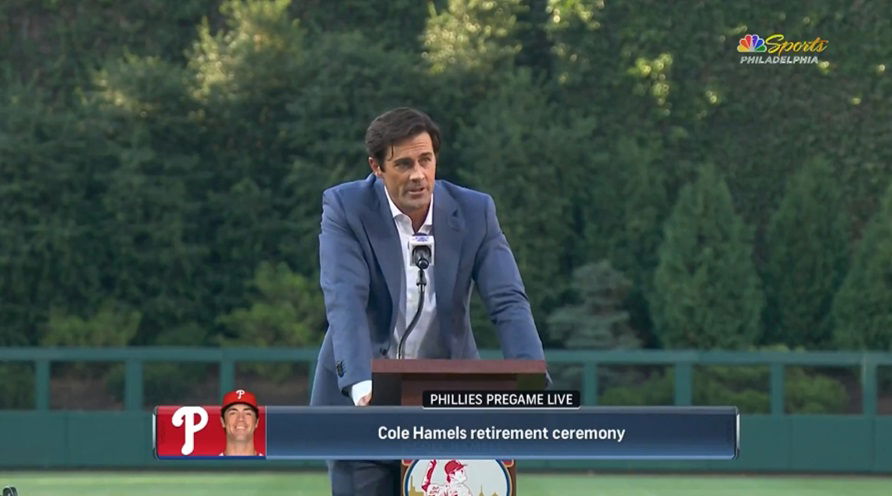 Retired Pitcher Cole Hamels' New York Mets Remark Stirs Online Frenzy ...