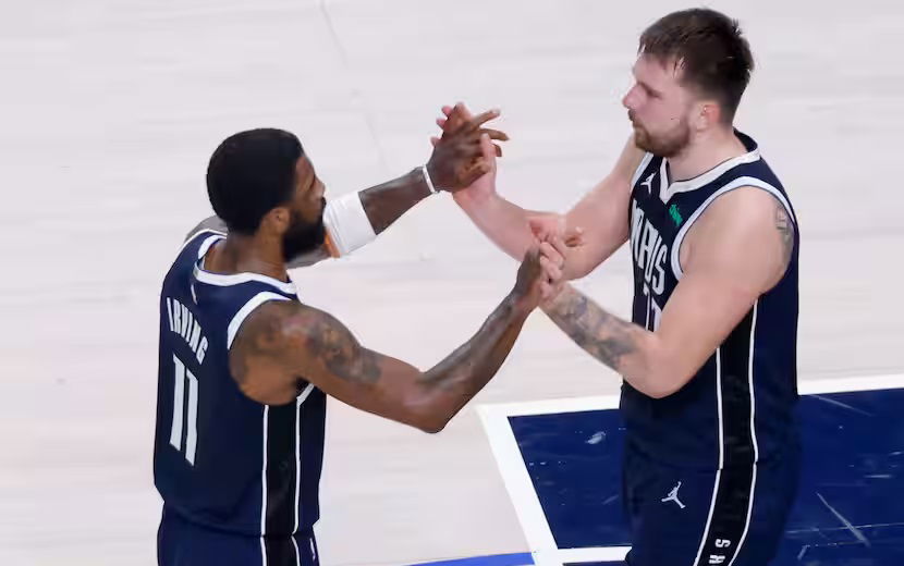 Kyrie Irving Speaks Out on Luka Doncic Trade - TMSPN