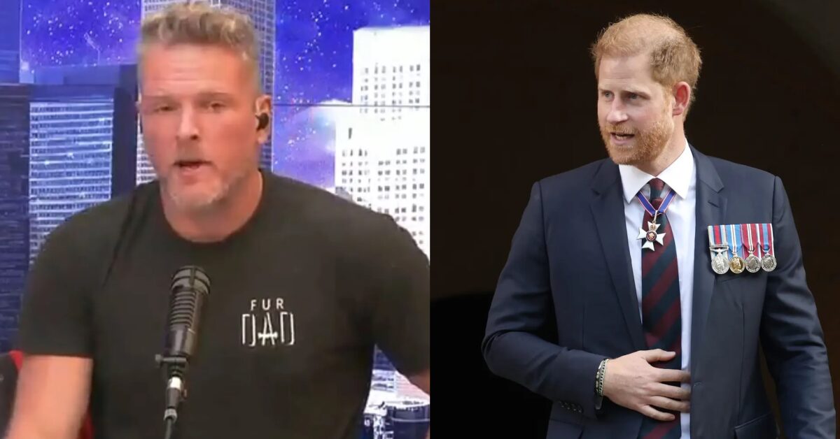 Pat McAfee Slams ESPN for Giving Prince Harry Award Named After Late ...