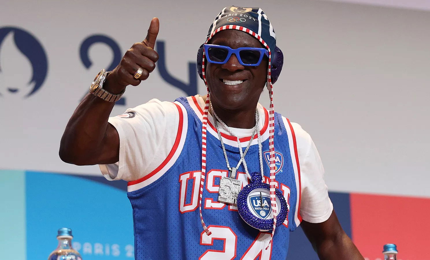Flavor Flav Gifts Jordan Chiles a Bronze Clock Following Olympic Medal ...