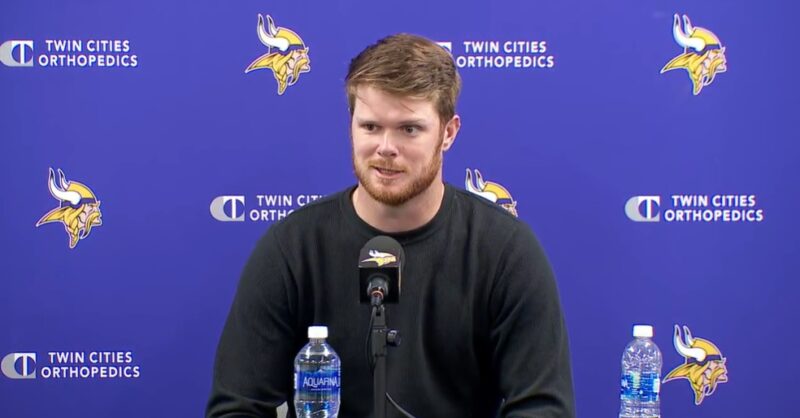Vikings WR's Father Throws Brutal Jab at Sam Darnold After Costly ...