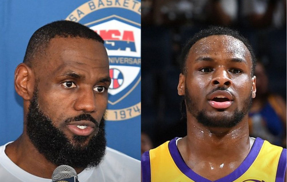 LeBron James Drops a Powerful Quote About his Son Bronny - TMSPN