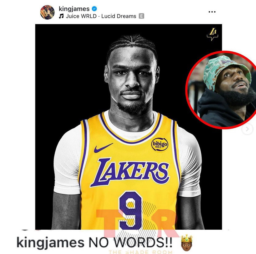 Lebron Reveals Reason Behind Bronny James Wearing Number '9' For Lakers ...
