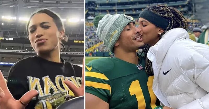 Jordan Love's Fiancée Ronika Stone Reacts to Packers QB's Record ...