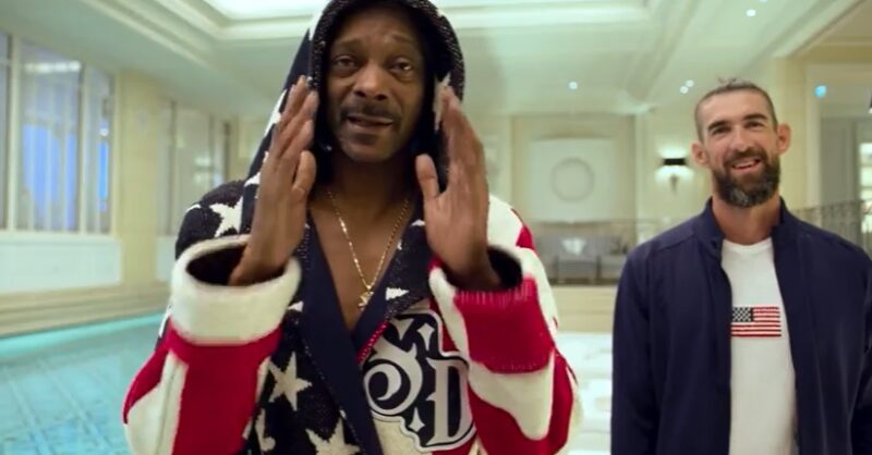 Snoop Dogg Gets an Olympic Swimming Lesson from Michael Phelps - TMSPN