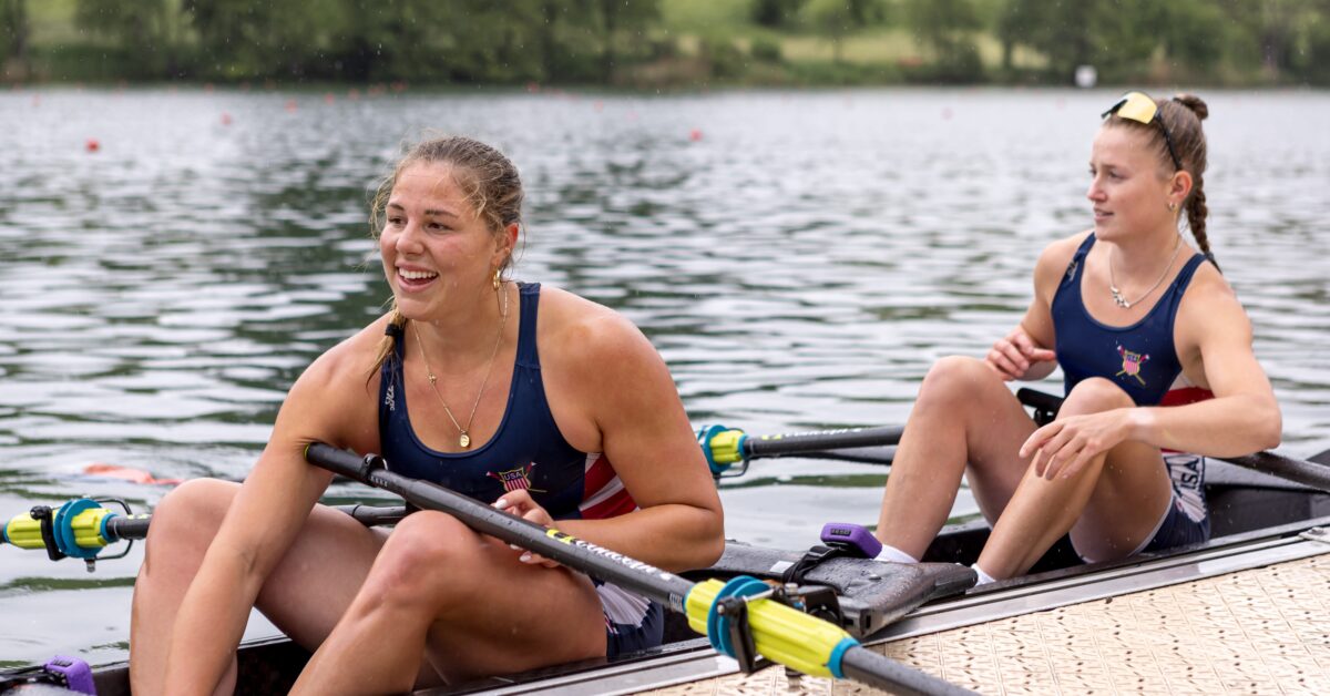 USA Rower Emily Delleman Talks Tinder in the Olympic Village During ...