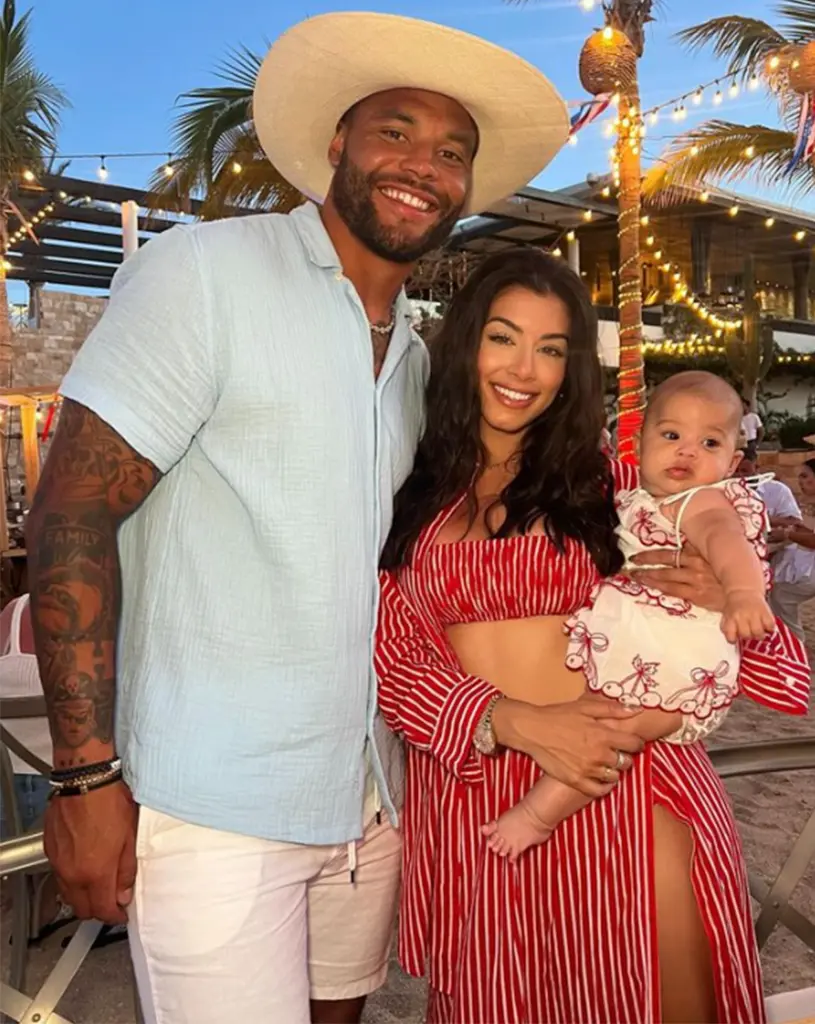 Dak Prescott's Girlfriend Shares Photos of Cabo Trip Following Walking ...