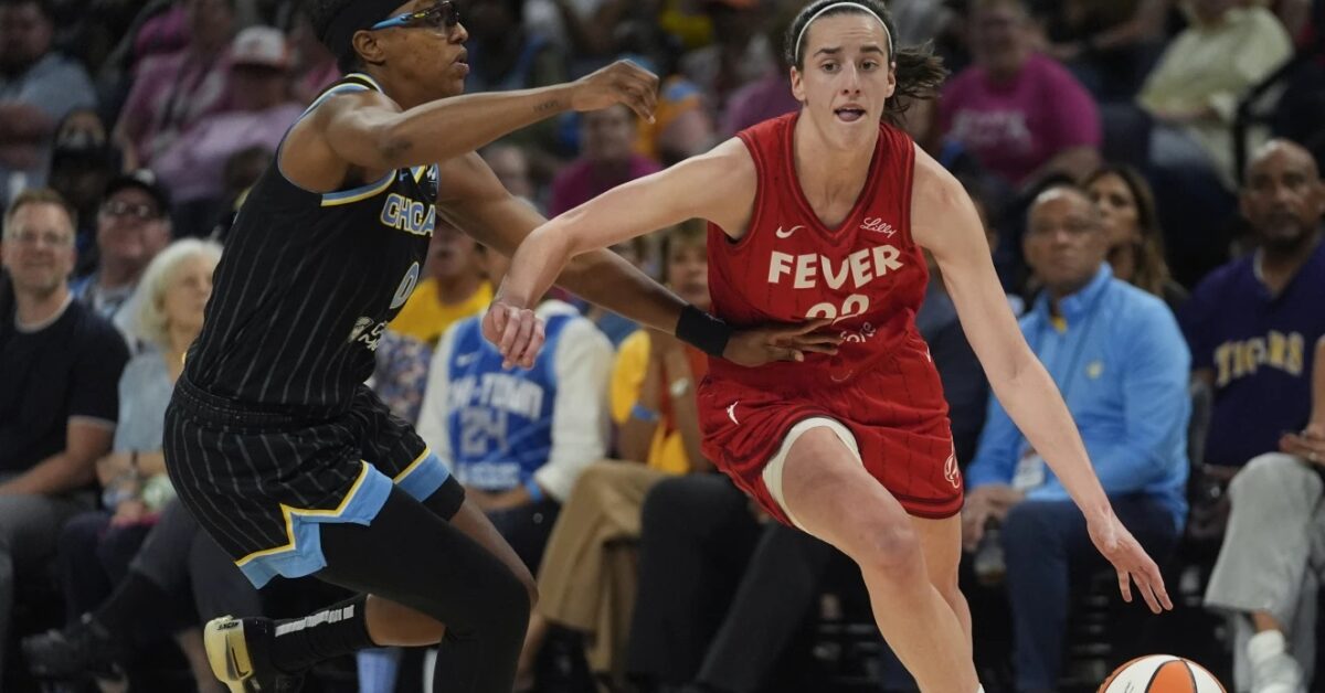 Chicago Sky Player Deliberately Collides with Caitlin Clark in WNBA ...