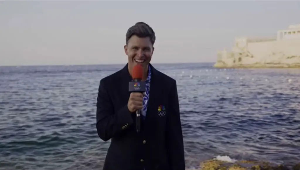 Colin Jost Gives 'Foot Update' After Stepping Down from Paris Olympics ...