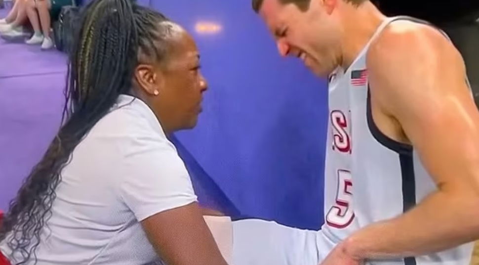 Jimmer Fredette Goes Viral For Injury Treatment at Paris Olympics - TMSPN