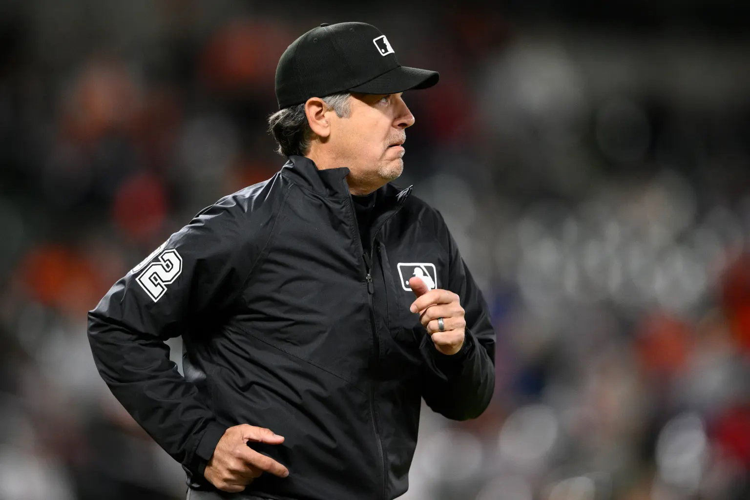 MLB Umpire James Hoye Spotted Wearing Kramer Shirt During Braves-Angels ...