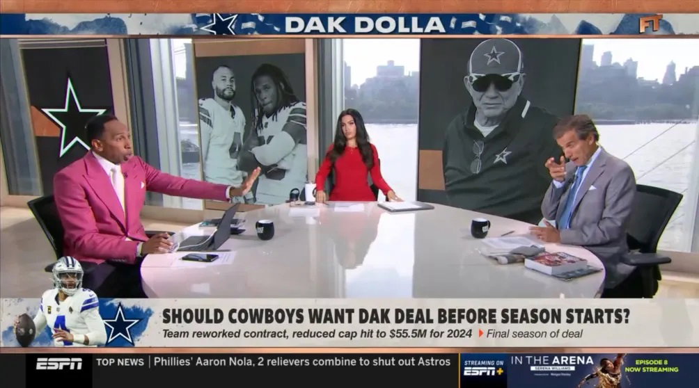 Molly Qerim Stuns in Stylish First Take Outfit as She Returns to ESPN ...
